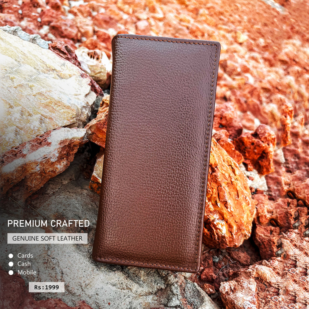New Soft Long (Pure leather wallet)– HarshayStore.pk