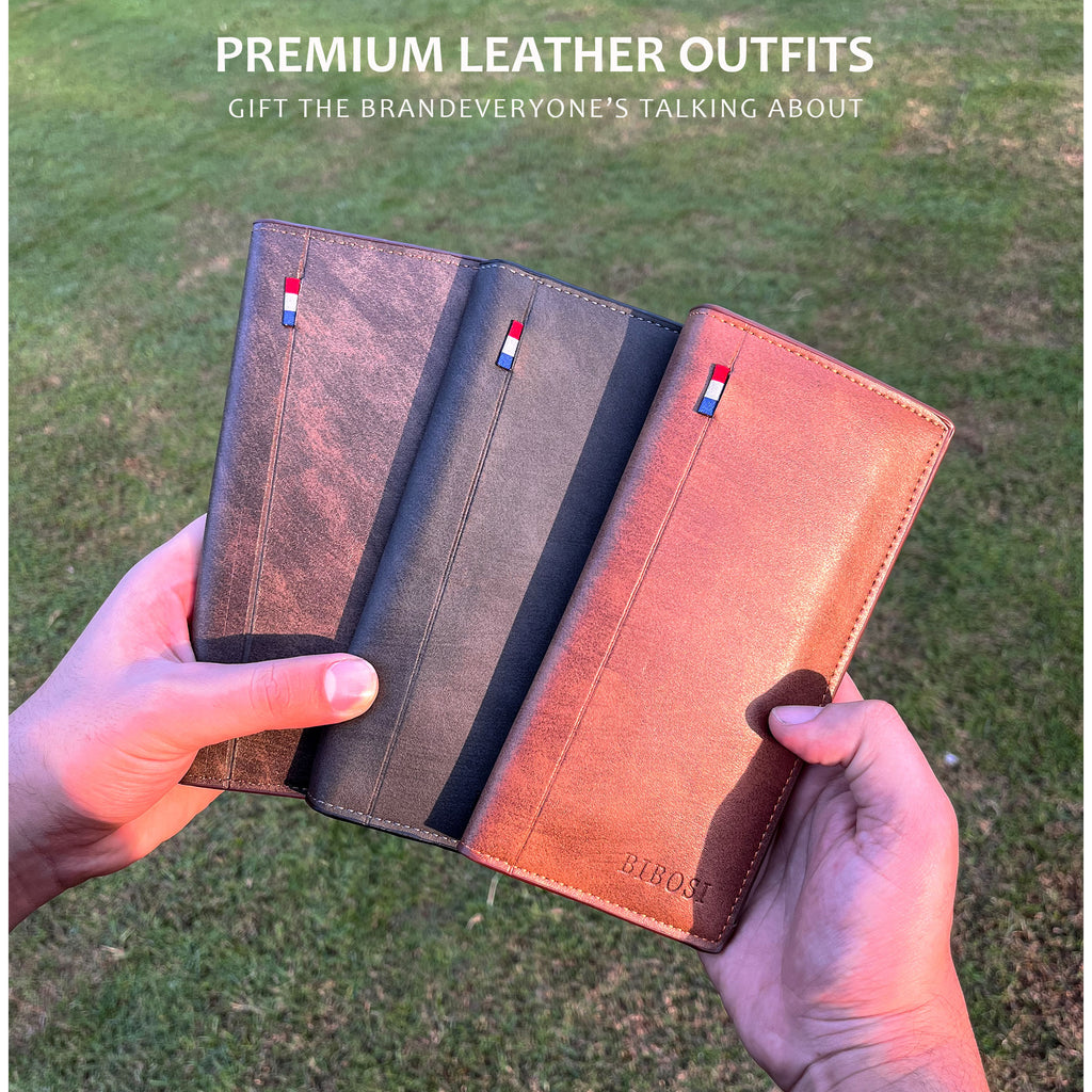 Bibosi Branded Imported Leather Wallet– HarshayStore.pk