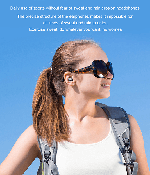 Mini Wireless Earbuds(F9 With 2000mAh Charging Case)– HarshayStore.pk