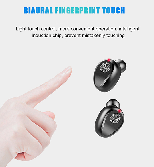 Mini Wireless Earbuds(F9 With 2000mAh Charging Case)– HarshayStore.pk